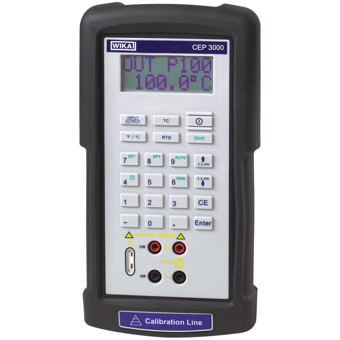 Wika calibrateur de température CEP3000 - ATC Mesures