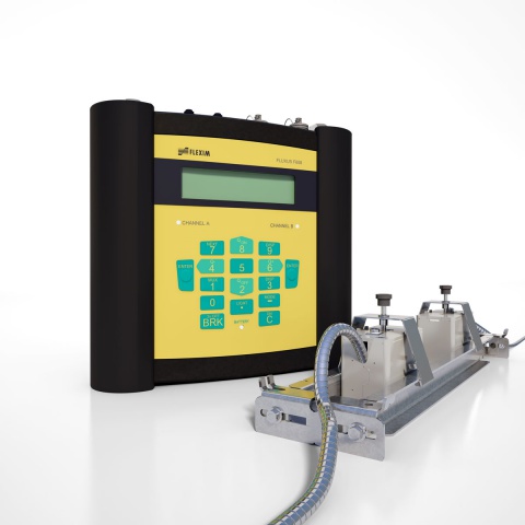 Flexim - G608 - Débitmètre ultrasonore portable pour les gaz dans les ...